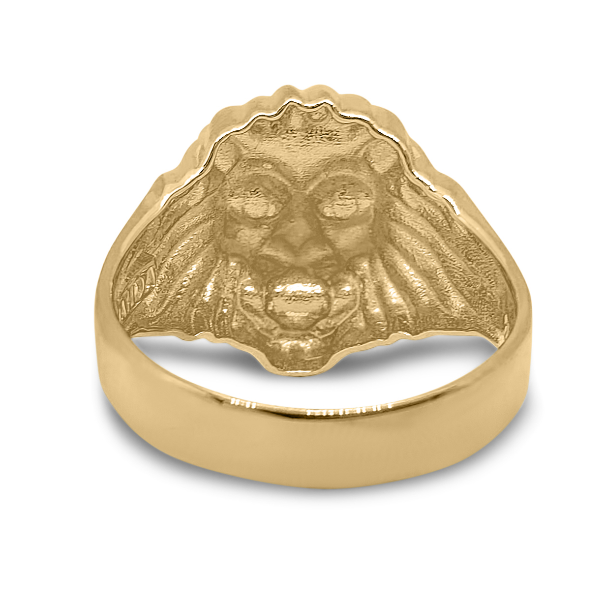Lion Face Design Ring